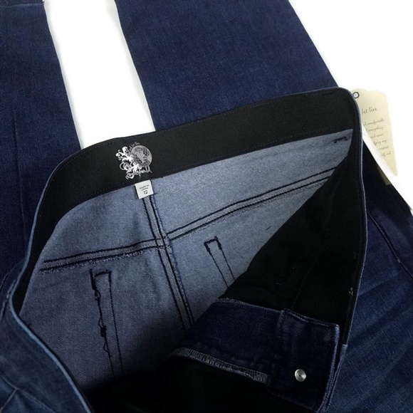 ONE WORLD | Jeans | One World Dark Wash Flexi Waist Skinny Jeans | Poshmark